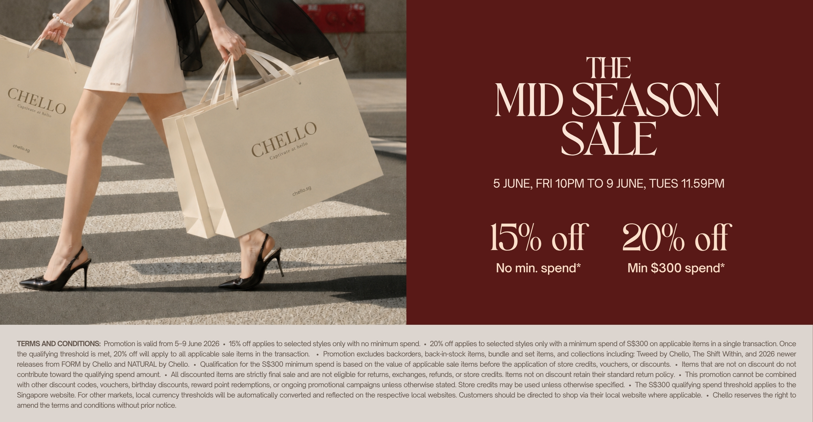 The Mid Season Sale 2026 | Chello