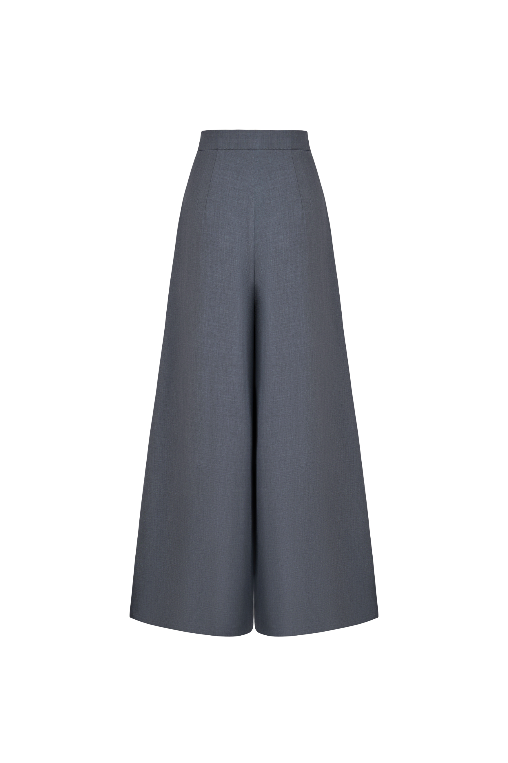 Audra Tailored Palazzo Pants In Asher Grey | Chello