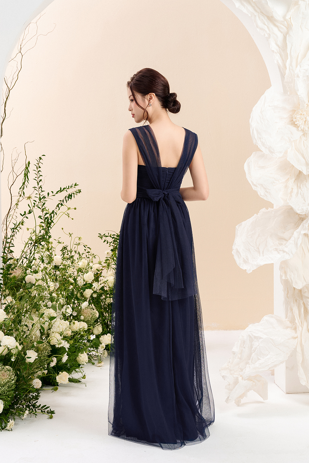 Harlow Infinity Maxi Dress in Cosmic Blue | Chello