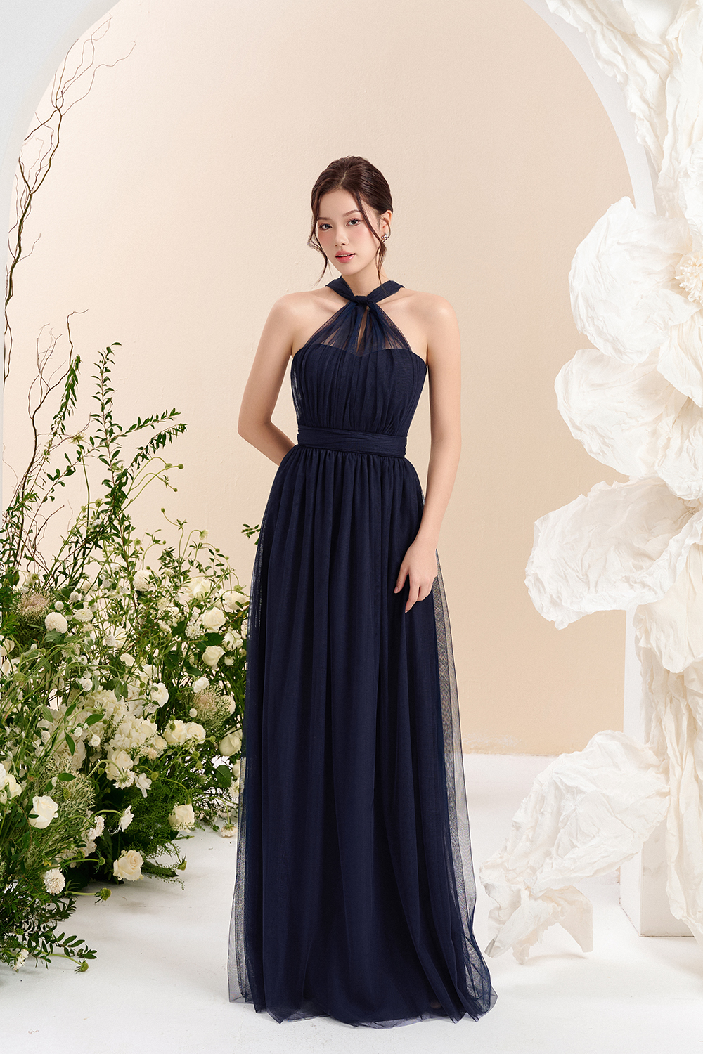 Harlow Infinity Maxi Dress in Cosmic Blue | Chello