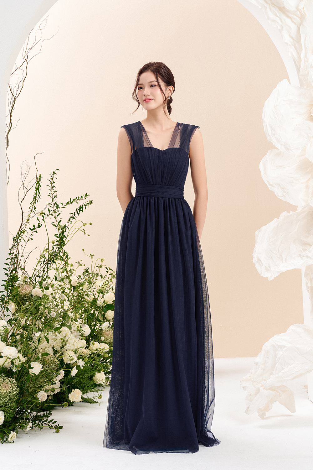 Harlow Infinity Maxi Dress in Cosmic Blue | Chello